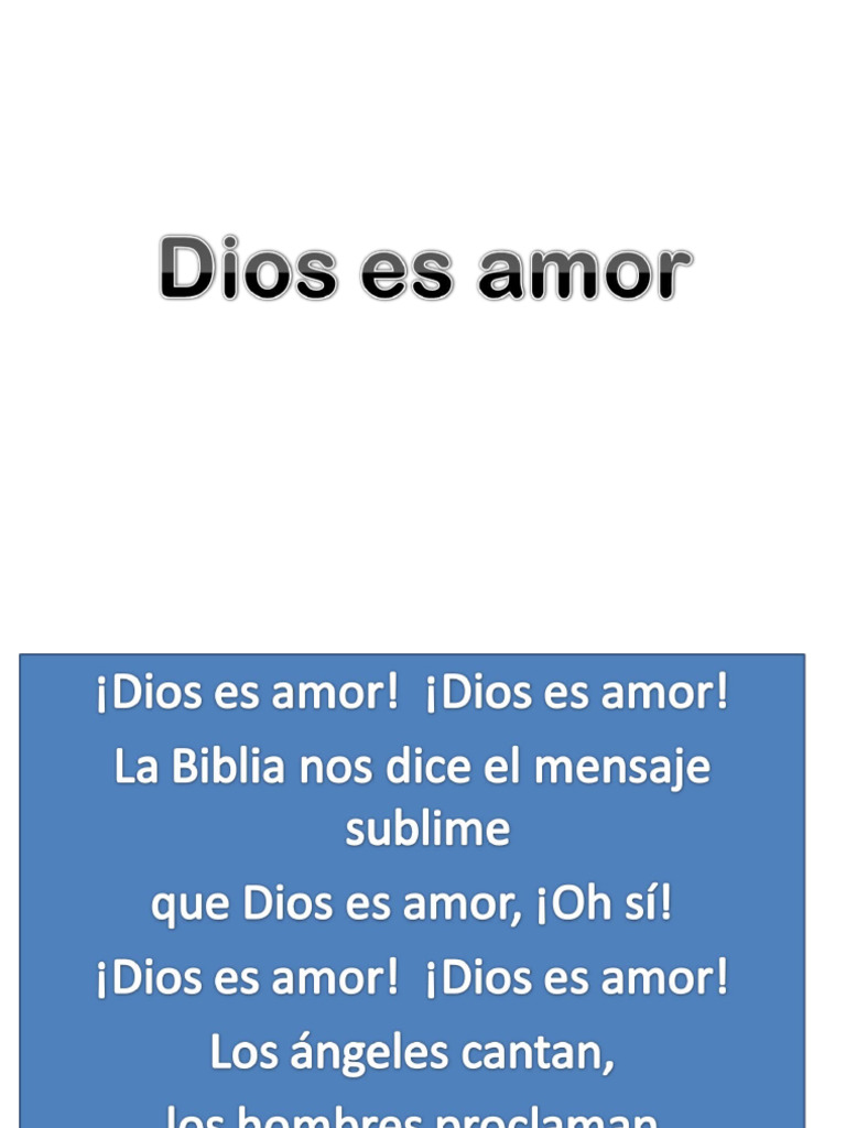 64-Dios Es Amor | PDF