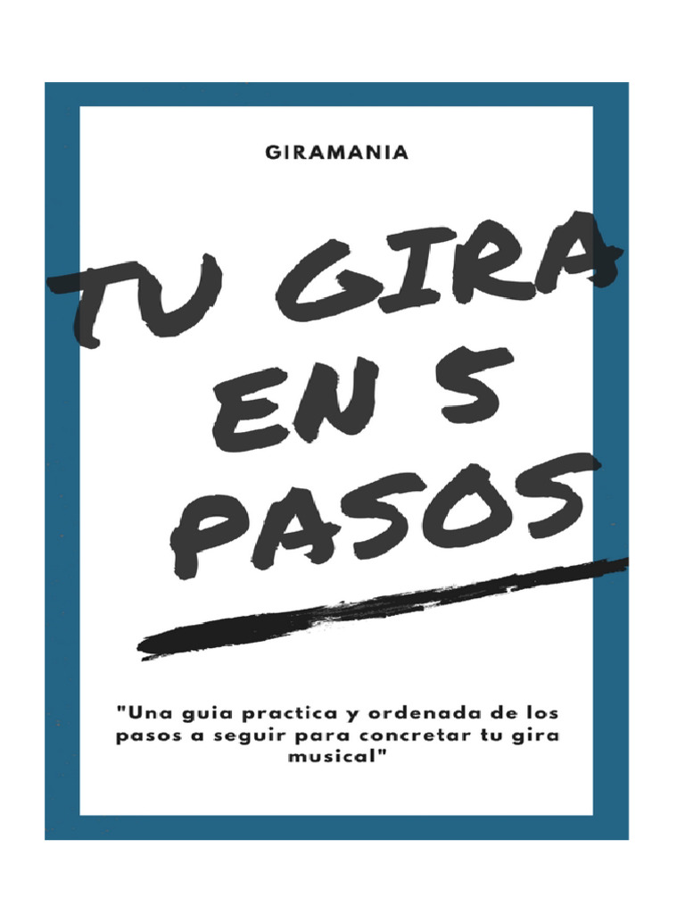 Tu gira en 5 pasos! | PDF