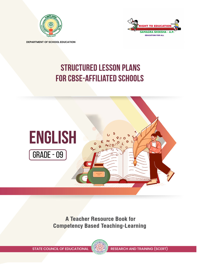 Class 9 - Eng - Structured LP Book | PDF | Lesson Plan | Multilingualism