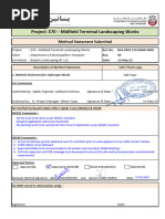 Method Statement - (WR) 300mm MSCL Pipe Installation | PDF | Pipe (Fluid Conveyance) | Welding