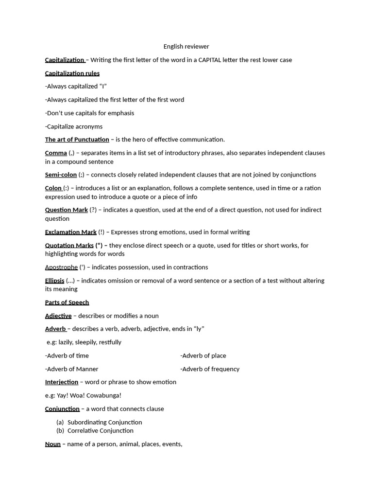 English Reviewer | PDF | Poetry | Metre (Poetry)