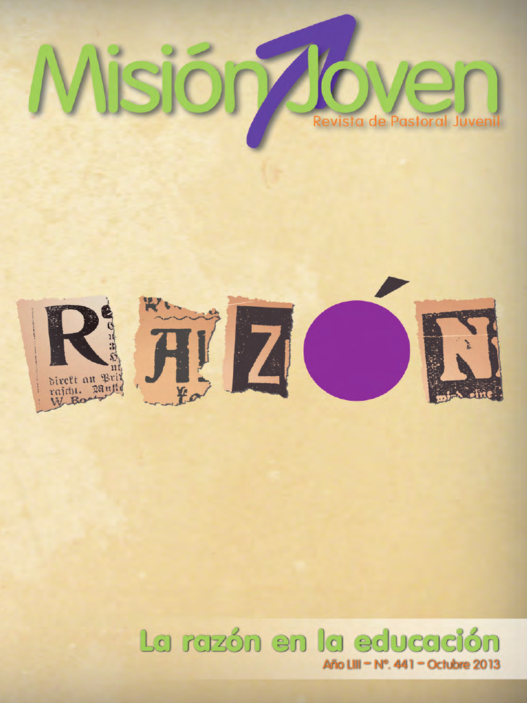 Misión Joven 441 Octubre 2013 | PDF | Razón | Aprendizaje