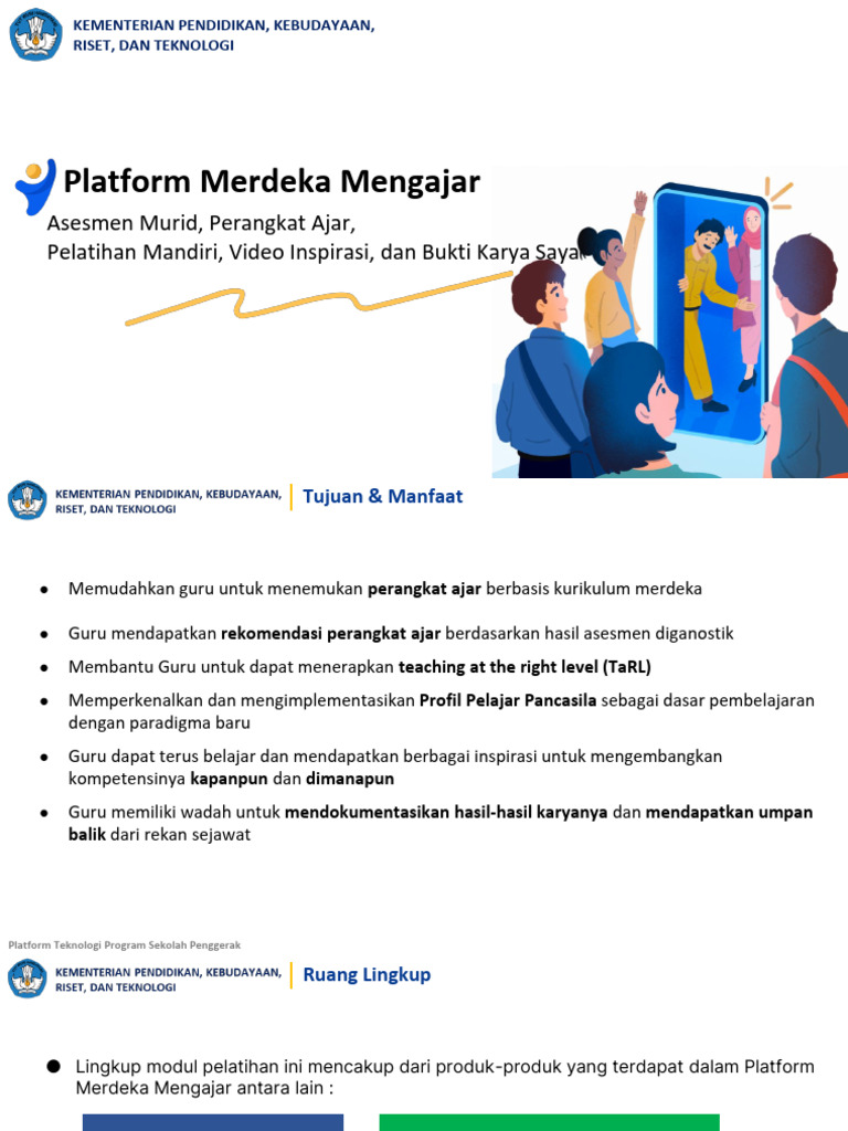 # APLIKASI Merdeka mENGAJAR | PDF | Seni | Komputer