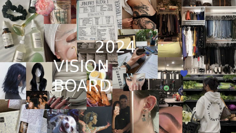 2024 Vision Board | PDF