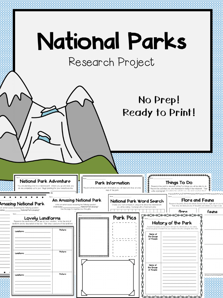 National Parks: Research Project | PDF | Art