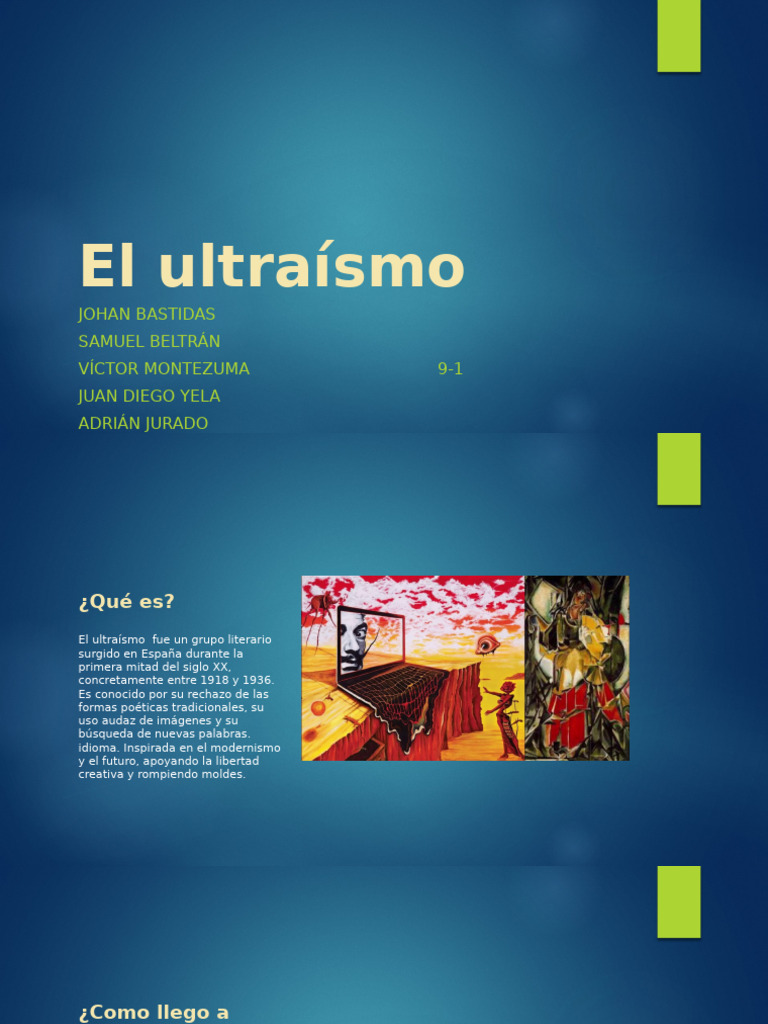 El ultraísmo | PDF