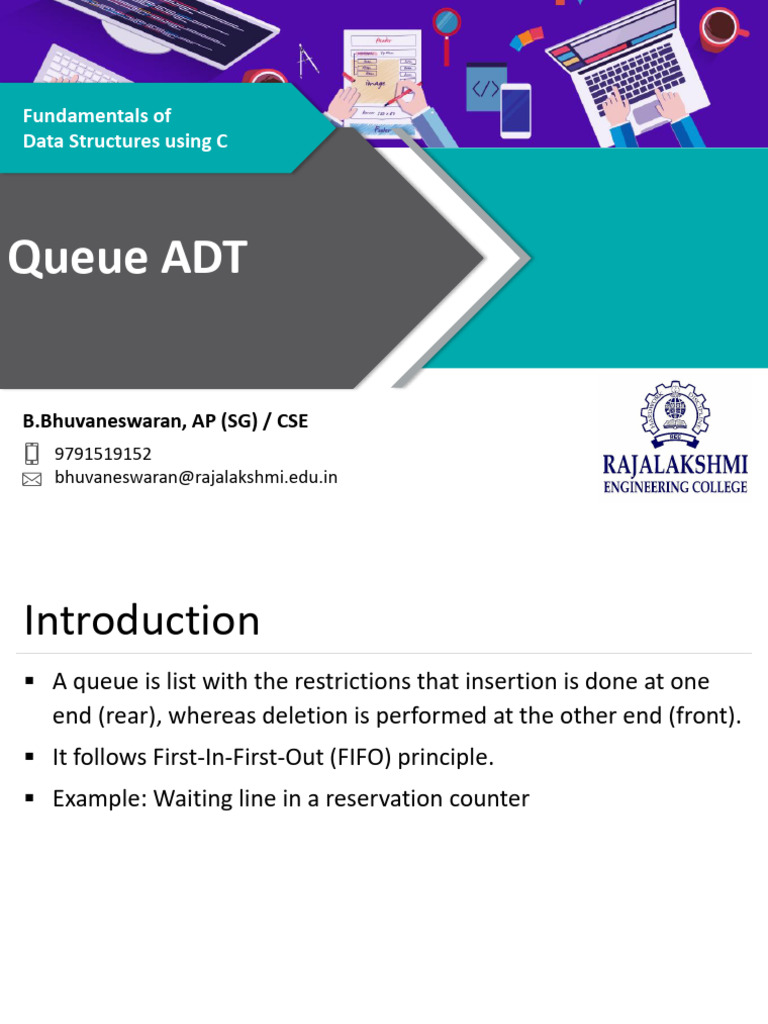 Queue ADT | PDF