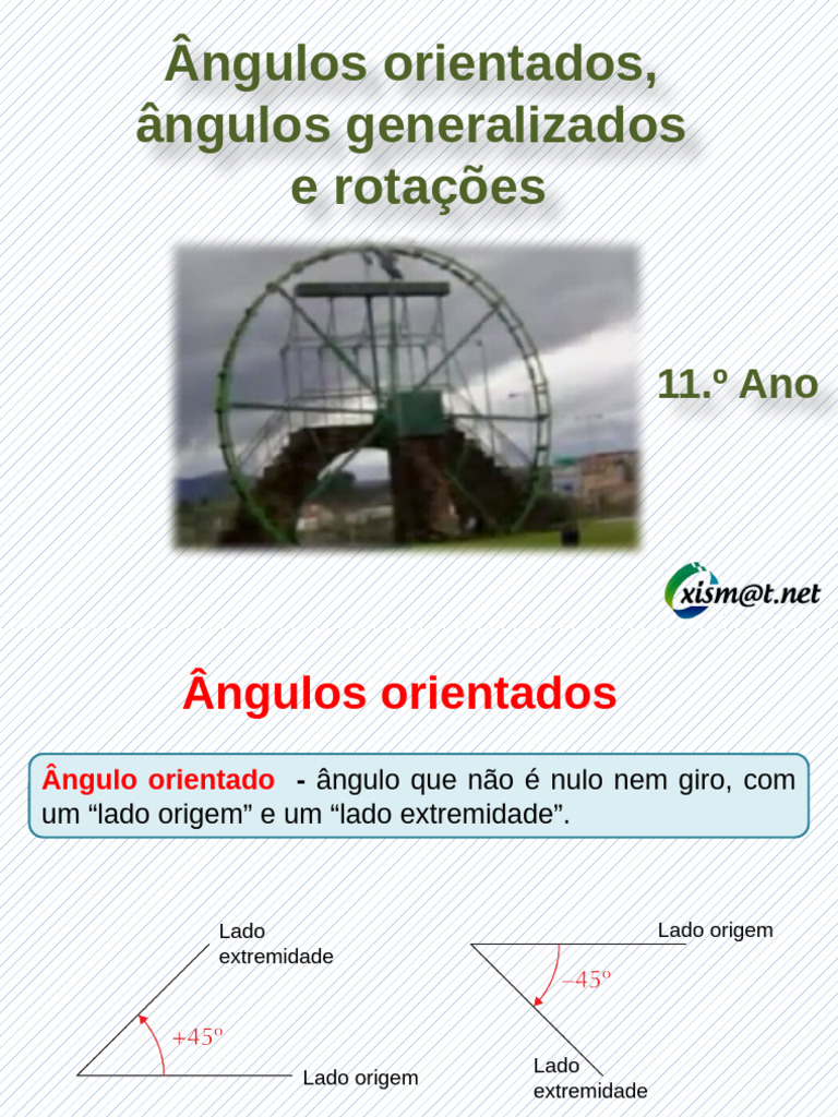 6 Angulos Orientados Angulos Generalizados 11 | PDF | Métodos e Materiais de Ensino