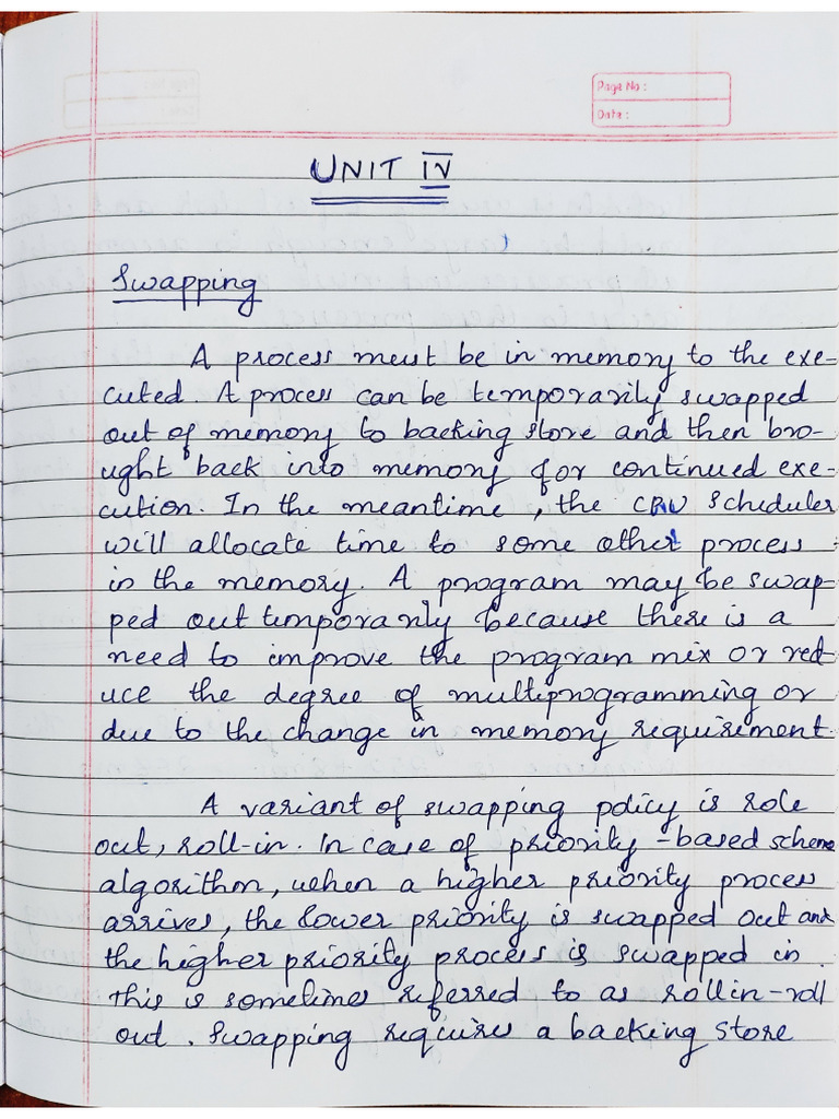 OS Unit 4 Note | PDF