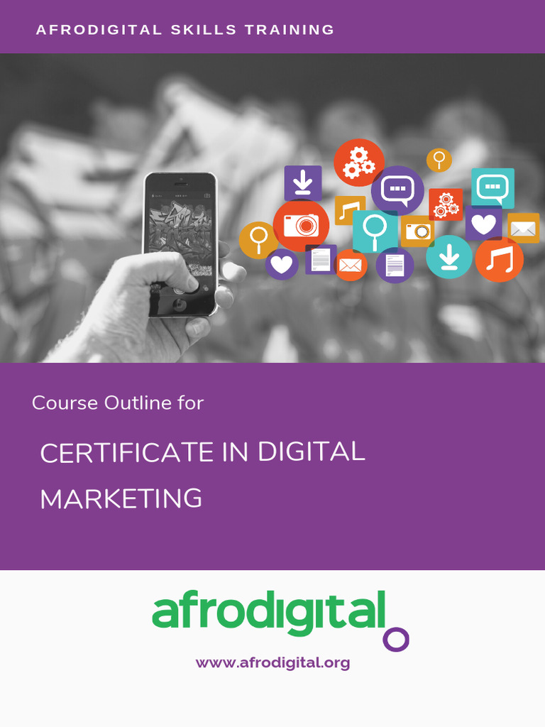 Digital-Marketing-Certificate-outline | PDF | Digital Marketing ... Digital-Marketing-Certificate-outline | PDF | Digital Marketing ...