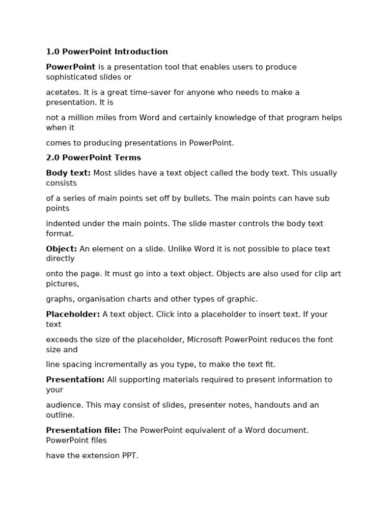 ICF 9 - Lesson 1 - Hands Out | PDF