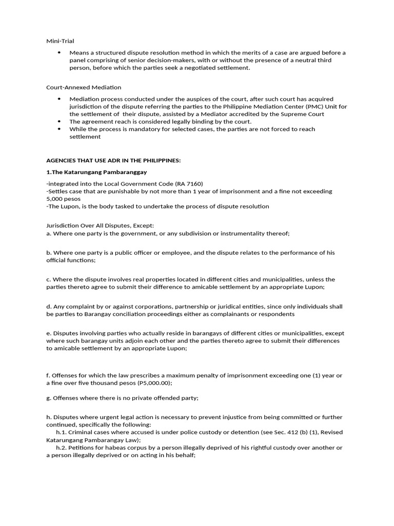 Dispute-2 | PDF | Alternative Dispute Resolution | Mediation