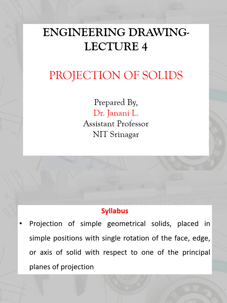 Engineering Drawing Lecture 4 | PDF | Rotation | Space