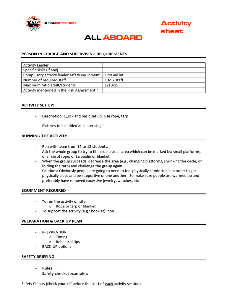 Outdoor Team-Building Guide | PDF | Career & Growth | Wellness