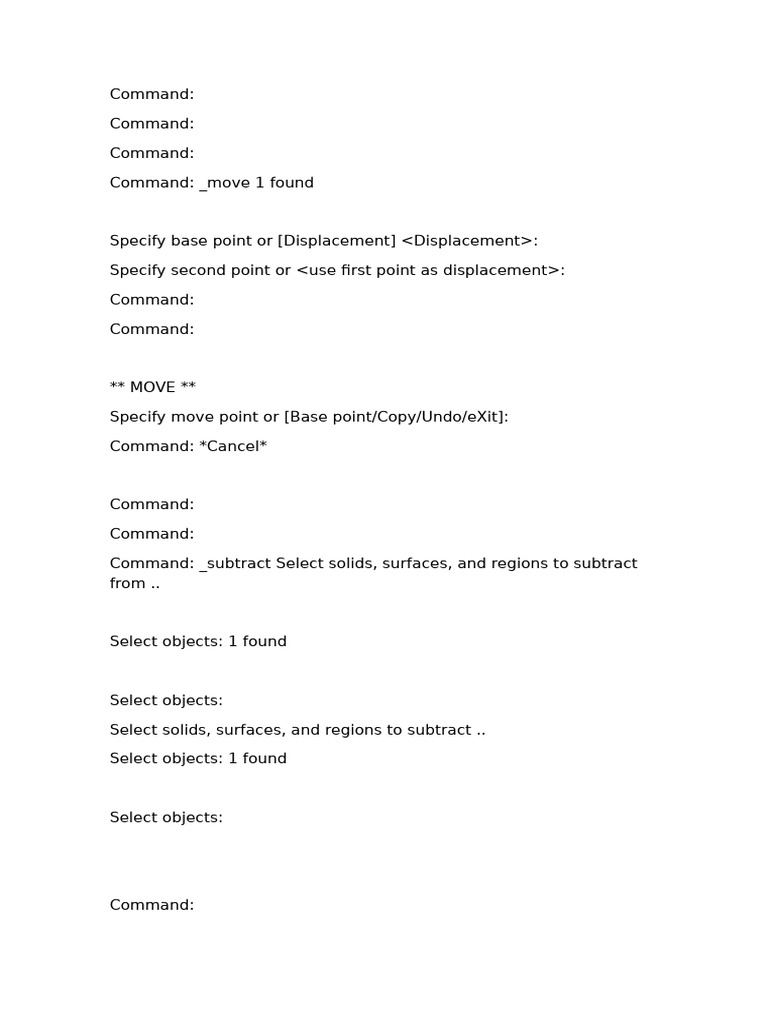 Command Semana 7 | PDF