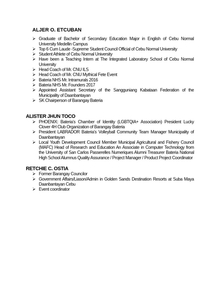 BOARD OF JUDGES | PDF