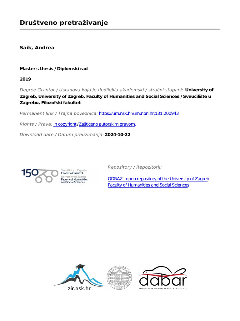 Saik Diplomski | PDF