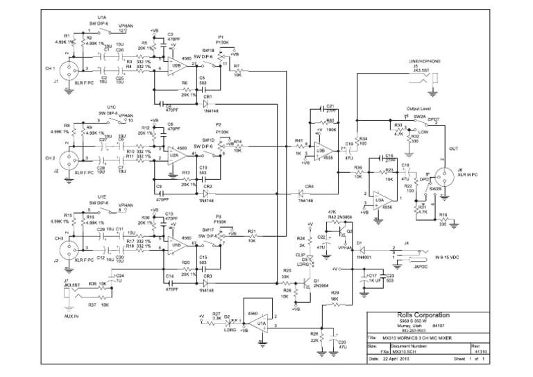MX310 - Esquema | PDF