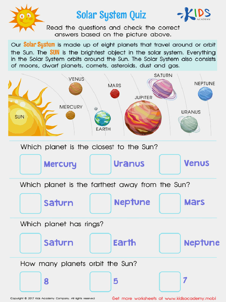 solar-system-quiz | PDF