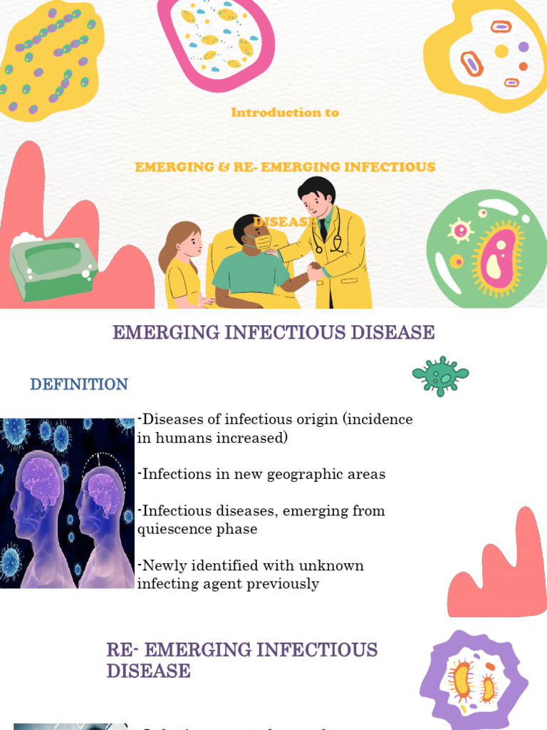GROUP - 1 Introduction To Emerging and Re-Emerging Diseases | PDF | Infection | Pandemic