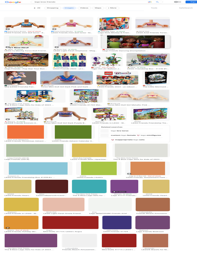 Lego Bras Friends - Google Search | PDF | Lego | Toy Companies Of Denmark