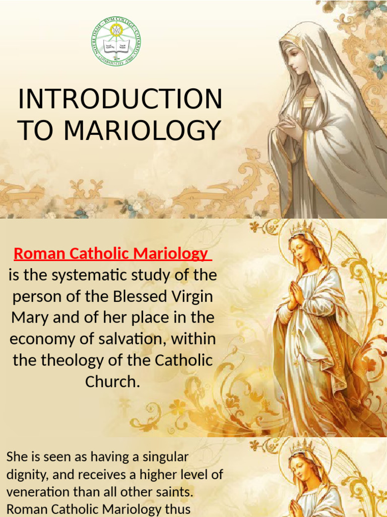 Introduction to Catholic Mariology | PDF | Mary, Mother Of Jesus ...