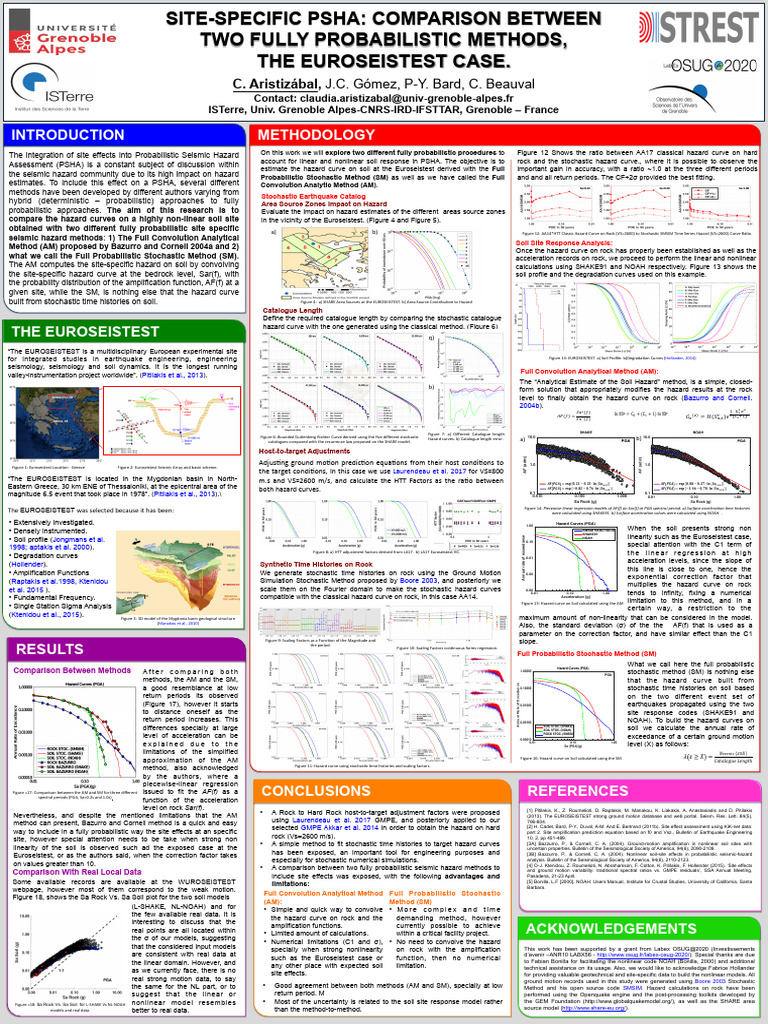 Poster_Aristizabal_et_al_2017.pdf_2063069299 | PDF | Convolution | Seismology