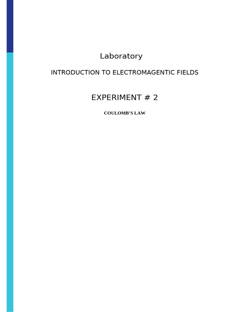 ECE370_LAB2 | PDF | Force | Electron