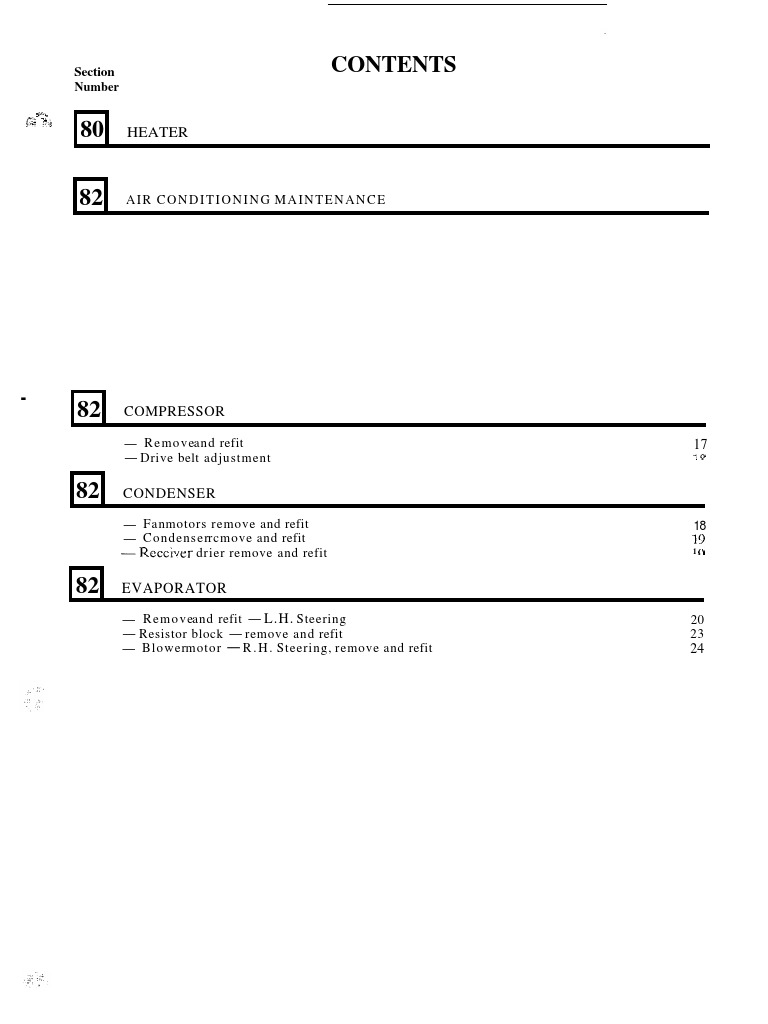 Defender 90 110 Workshop Manual 5 Wiring | PDF | Valve | Air Conditioning