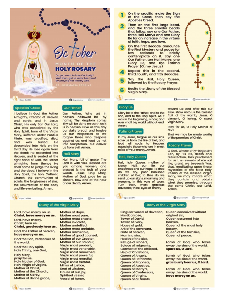 ROSARY GUIDE | PDF