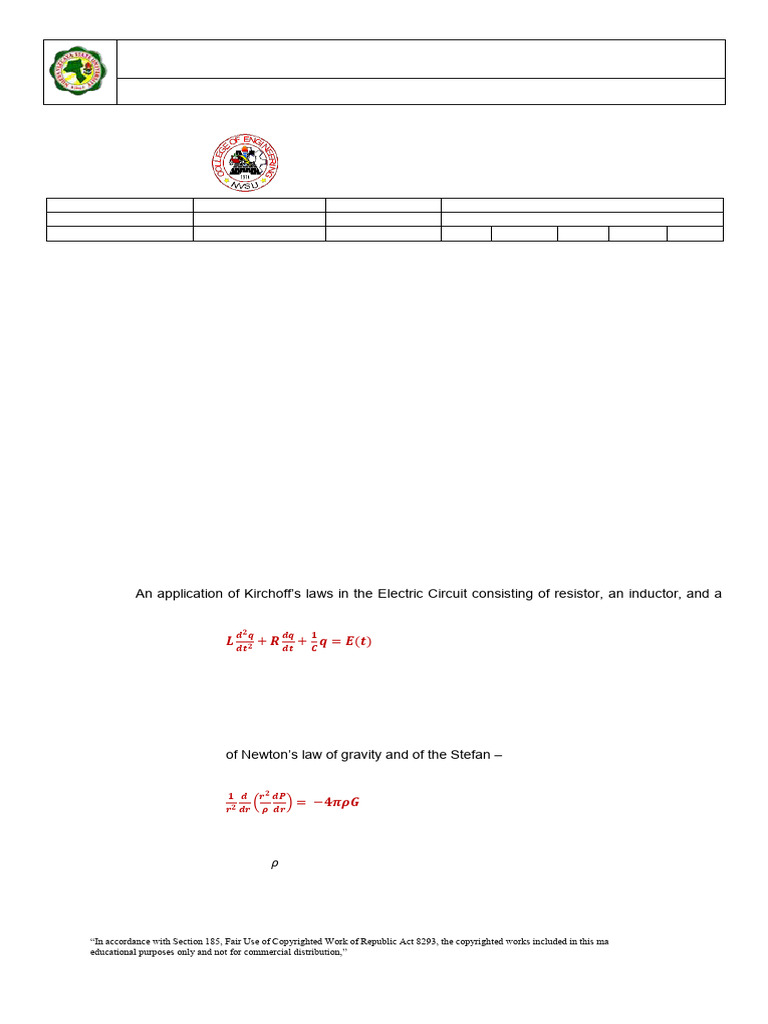 Module 1 Introduction Pdf Equations Derivative