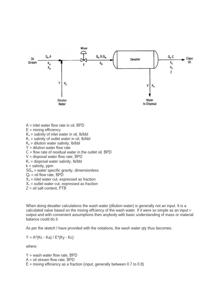 DESALTING ENGINEERING | PDF | Barrel (Unit) | Petroleum