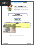 NW Business Studies Grade 12 September 2024 P1 and Memo | PDF