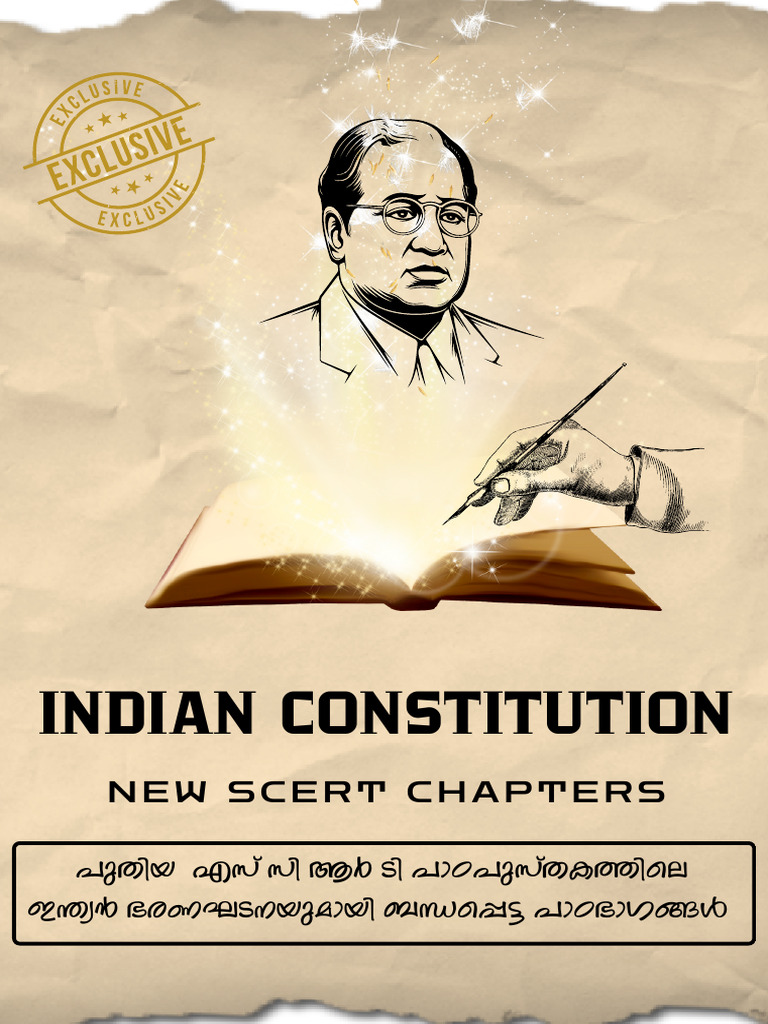 Indian Constitution New SCERT Chapters @PSC - PDF - BANK | PDF
