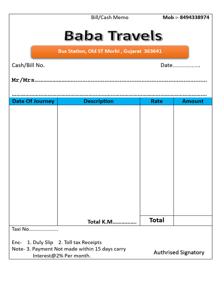 Baba Travels | PDF