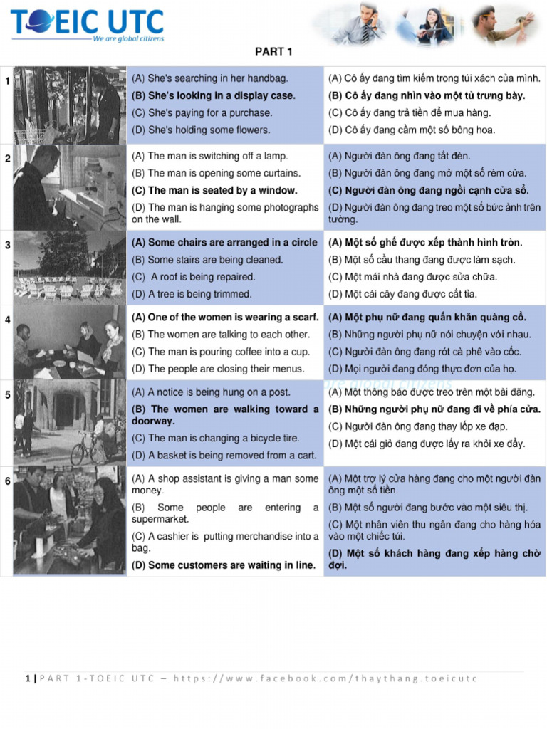 Test 1 - Transcript - Listening | PDF