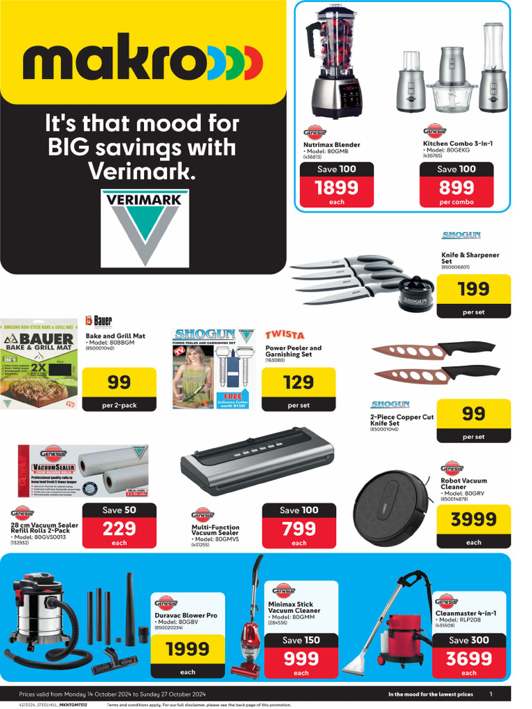 Makro - Makro Verimark (14 October - 27 October 2024) - 20241014 | PDF