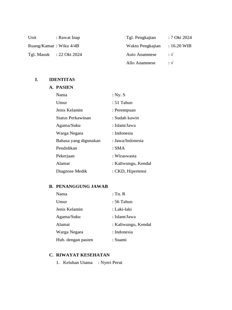 Askep CKD | PDF