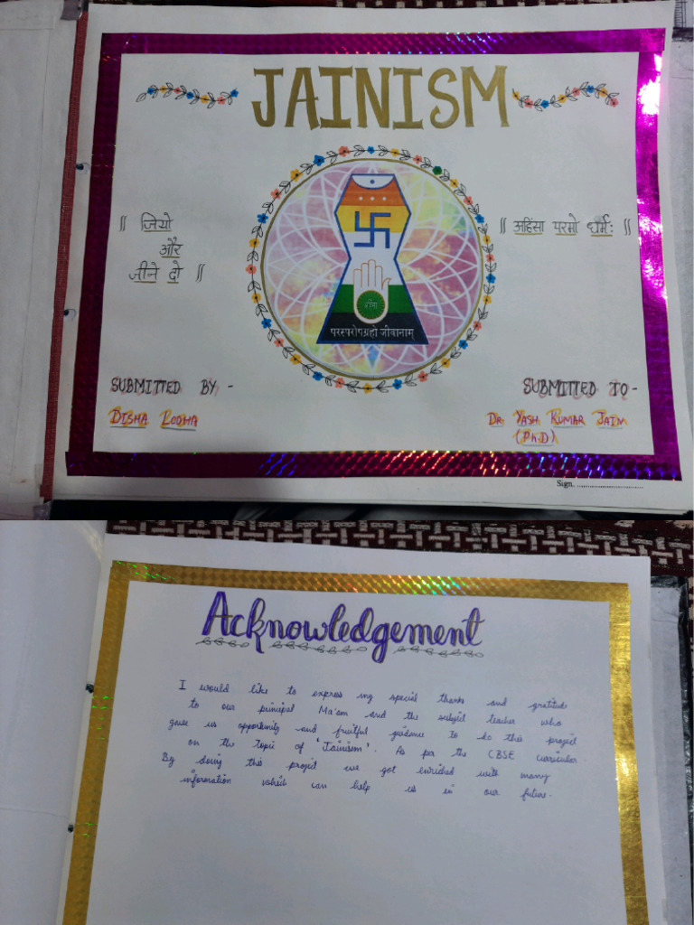 History Project Class 12th JAINISM | PDF