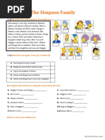 The Simpsons Family Tree Explained | PDF