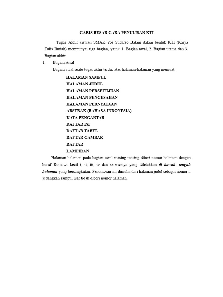 Pedoman-Kti Smakys | PDF