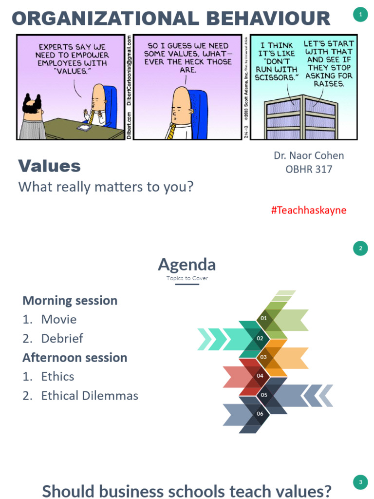 Day 3 OBHR 317 - Wednsday - D2L | PDF | Corporate Social Responsibility | Behavioural Sciences