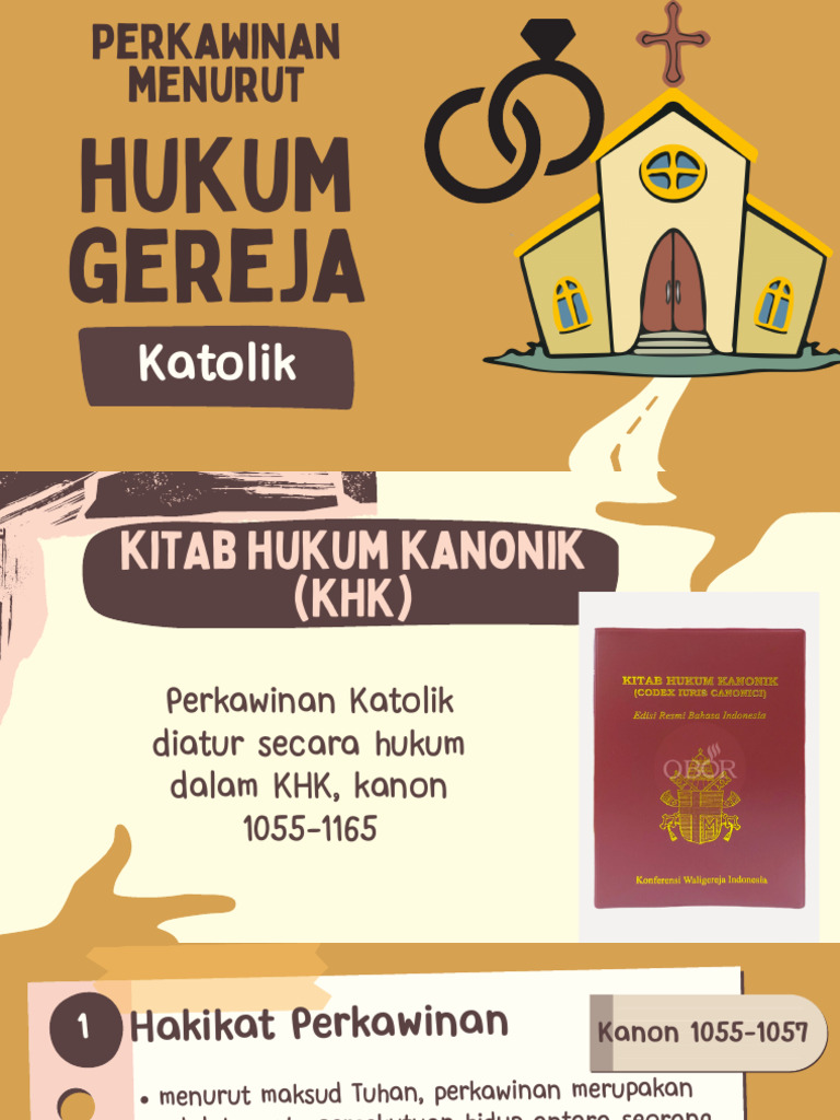Perkawinan Menurut Hukum Gereja Katolik | PDF | Hukum | Kesehatan Holistik