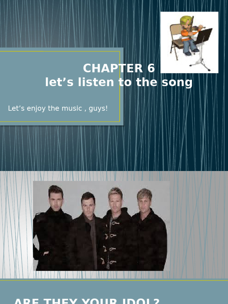 Presentation Chapt. 6 SONGS | PDF