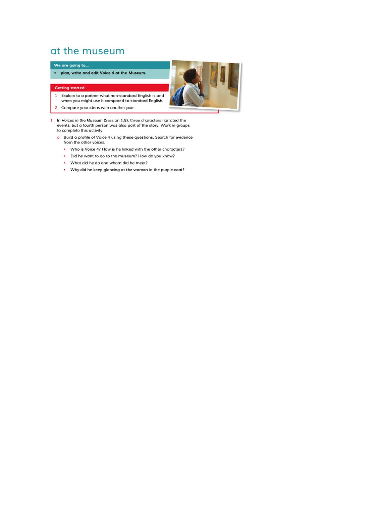 At The Museum | PDF