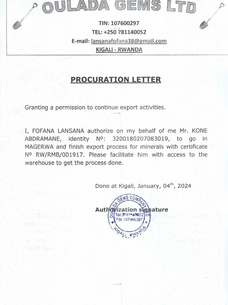 Procuration Pdf