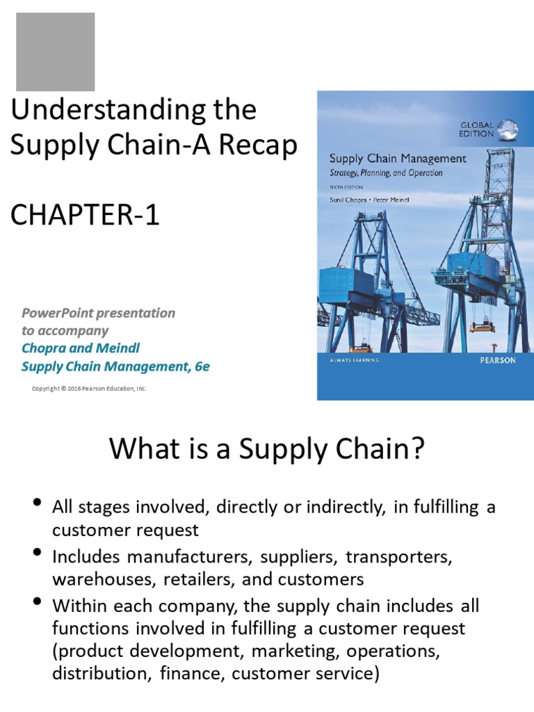 Understanding The Supply Chain | PDF | Supply Chain | Supply Chain ...
