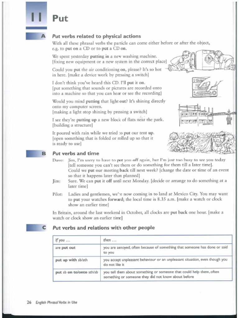 Phrasal Verbs in Use-Interm - 11-Put | PDF