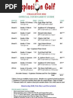 Contoh Proposal Golf Tournament | PDF | Summer Sports | Sports