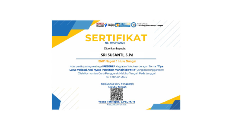 Sri Susanti, S.PD | PDF | Religion & Spirituality